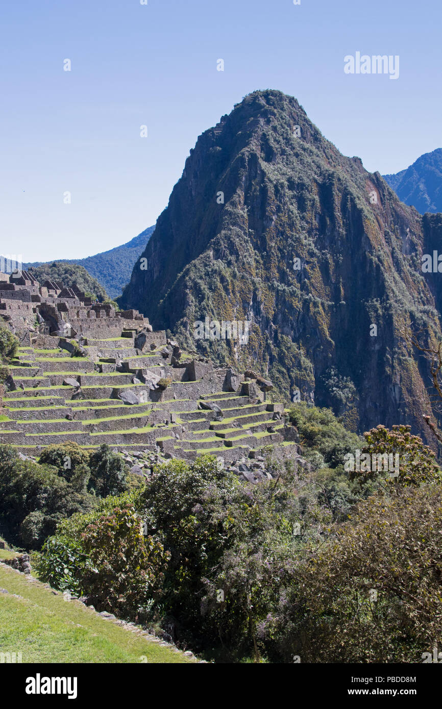 Ancient Inca Ruins of Machu Picchu Stock Photo - Alamy