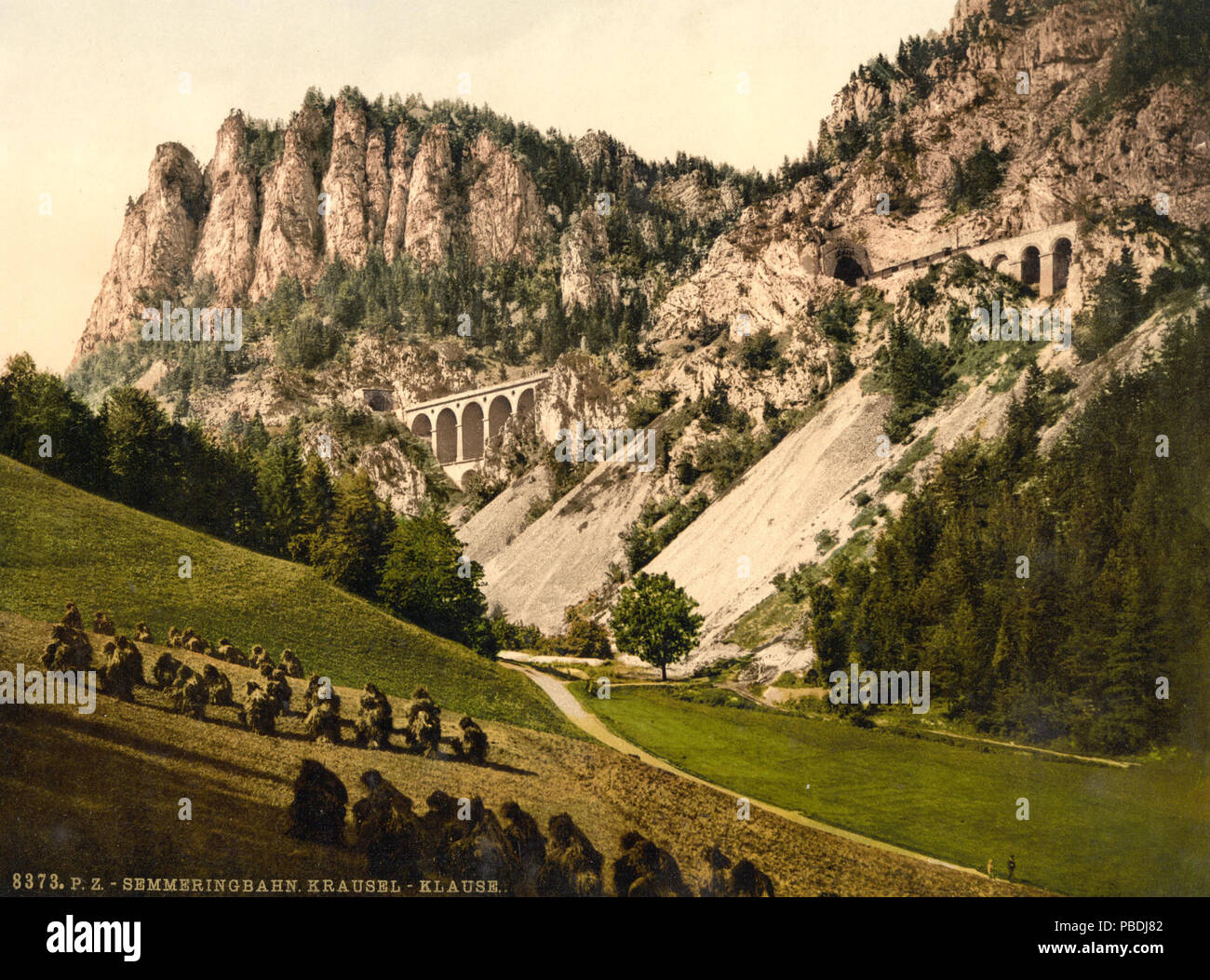 Semmering unesco heritage scenic railway hi-res stock photography and ...