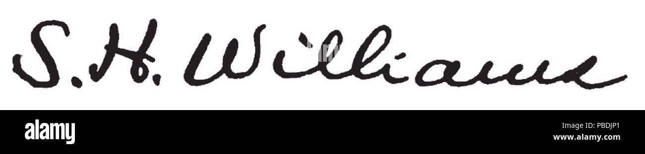 H williams hi-res stock photography and images - Alamy