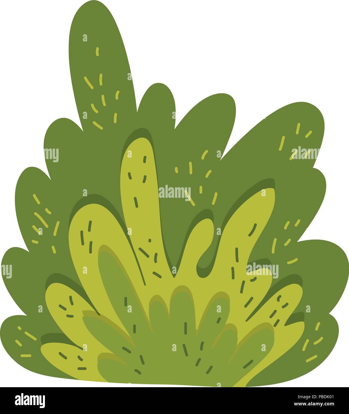 Tropical plants landscaping Stock Vector Images - Alamy