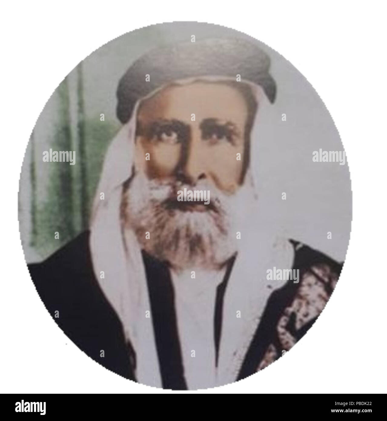 1312 Sharif Husayn cropped & colored Stock Photo - Alamy