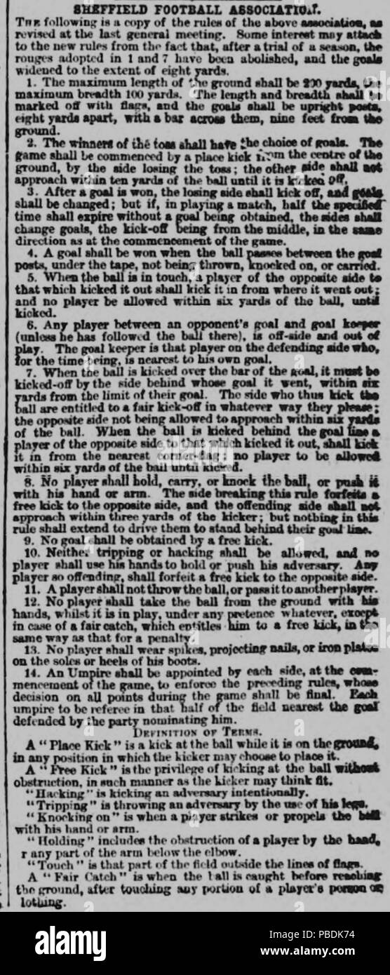 Victorian football era hi-res stock photography and images - Alamy