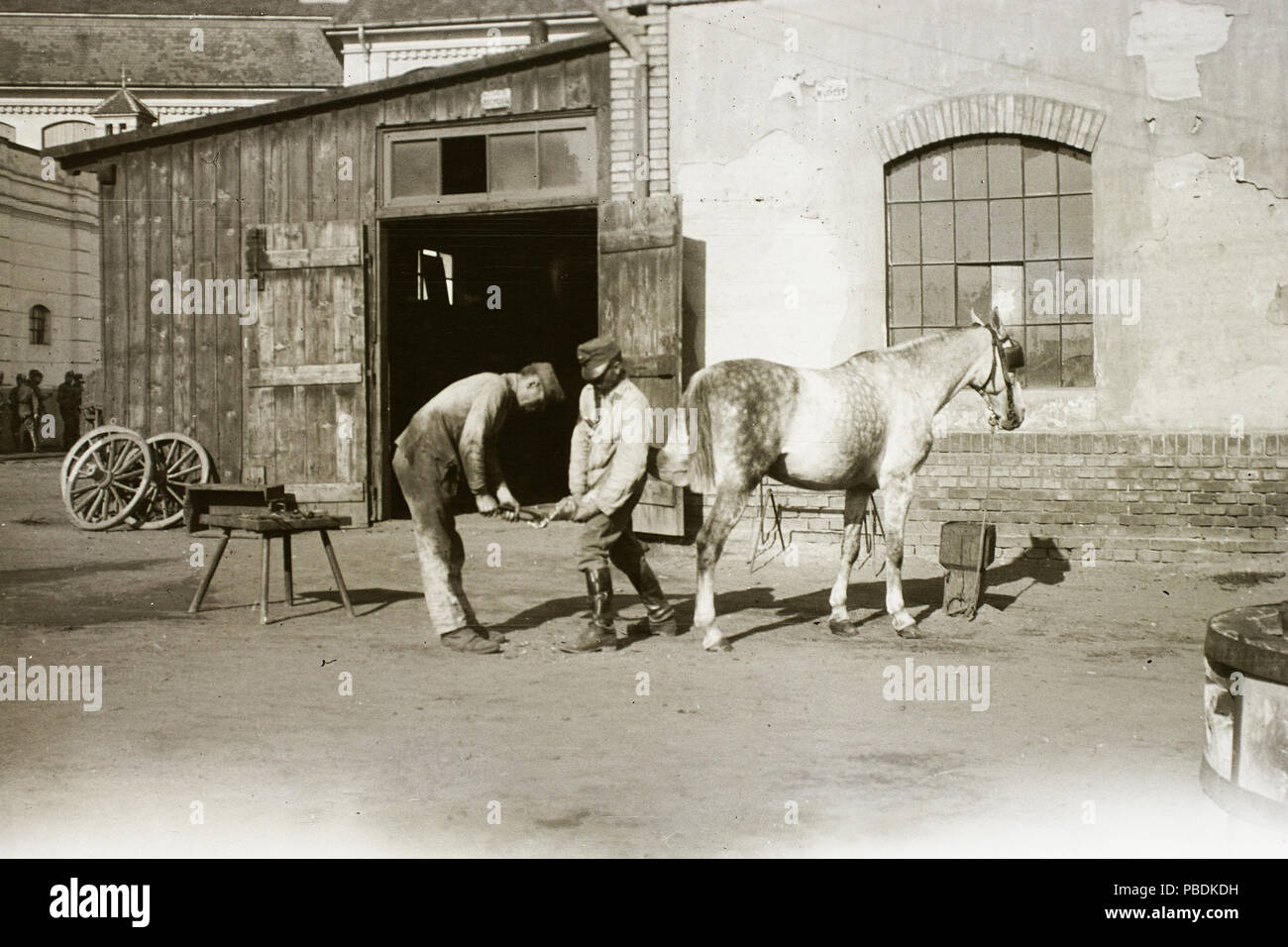 Wartime blacksmithing hi-res stock photography and images - Alamy