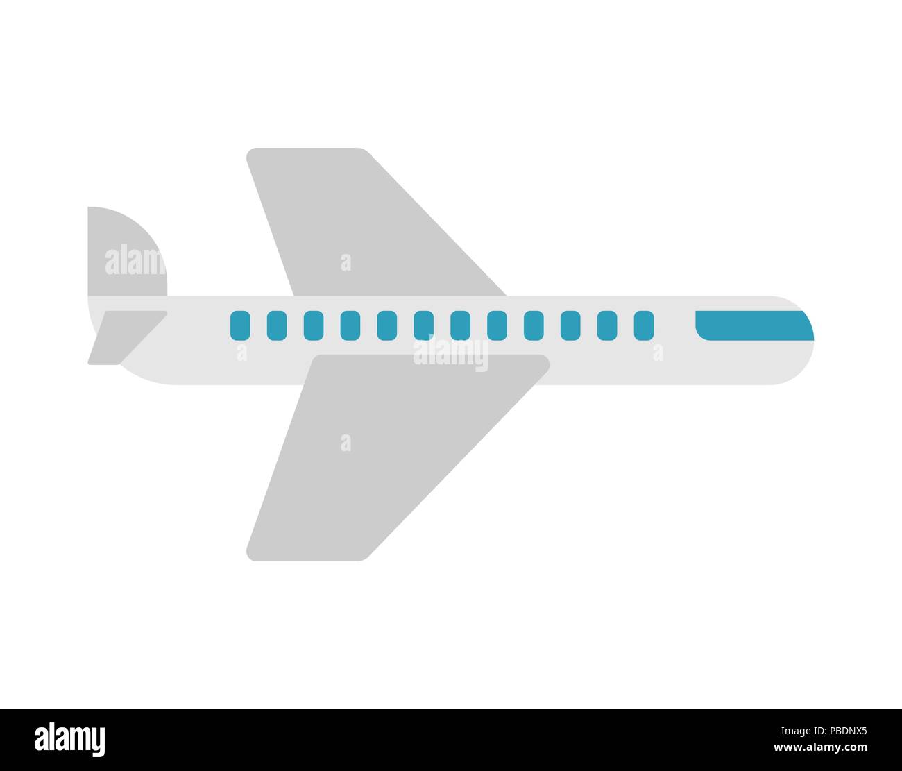 Airliner icon sign. aircraft symbol. Vector illustration Stock Vector ...