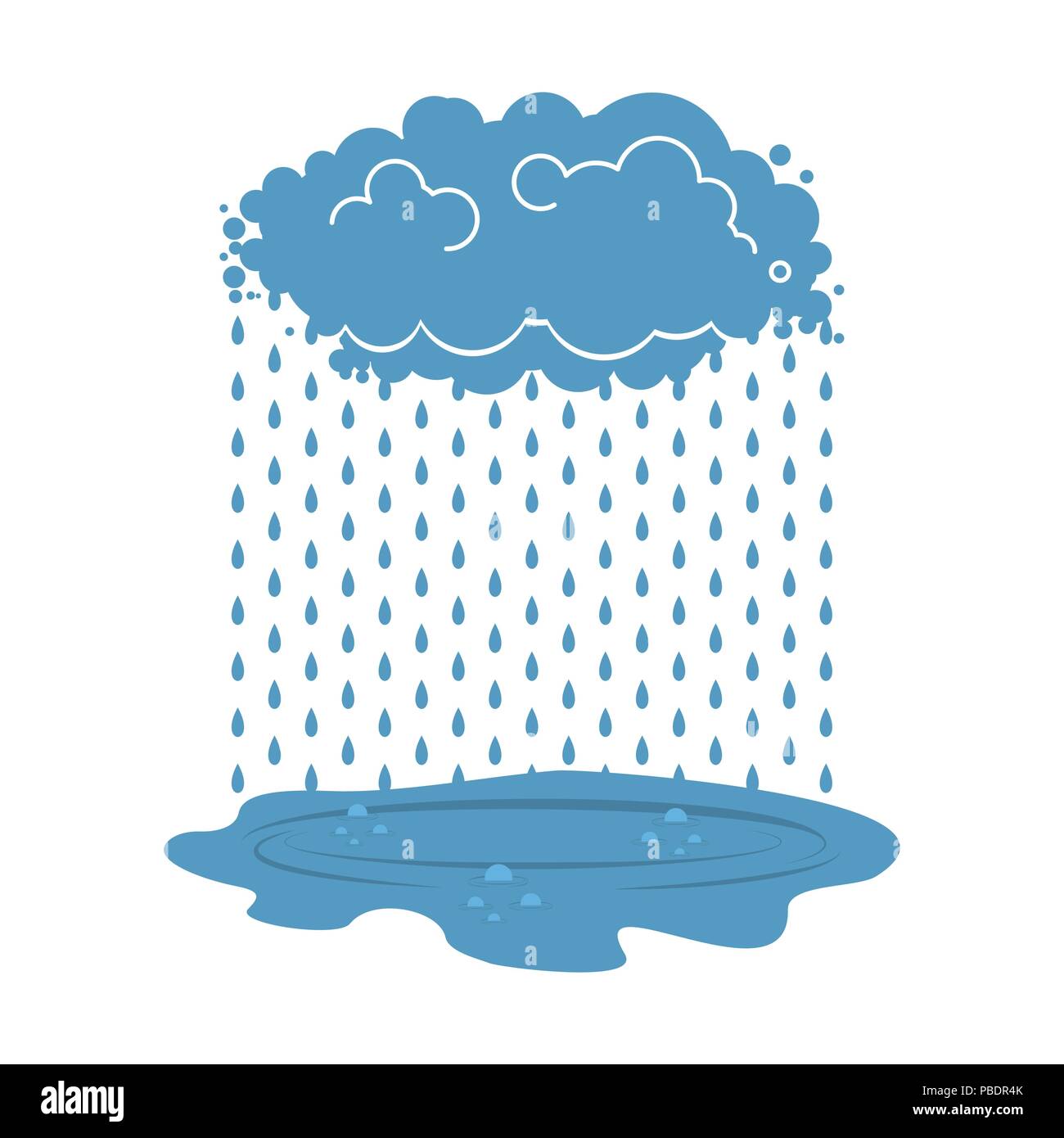 Rain And Puddle Drawings