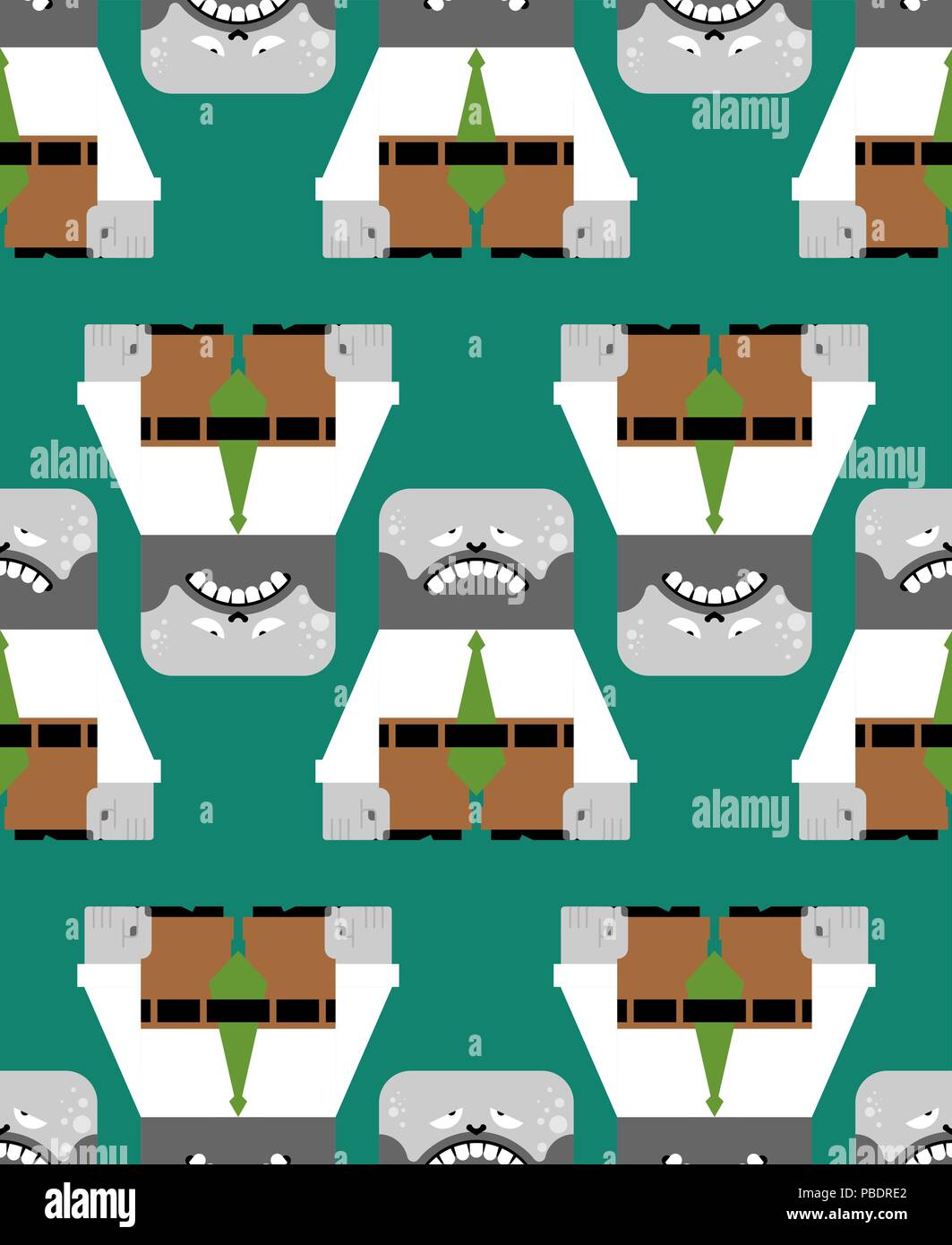 Fatigue pattern seamless. Tired worker office. Vector illustration ...