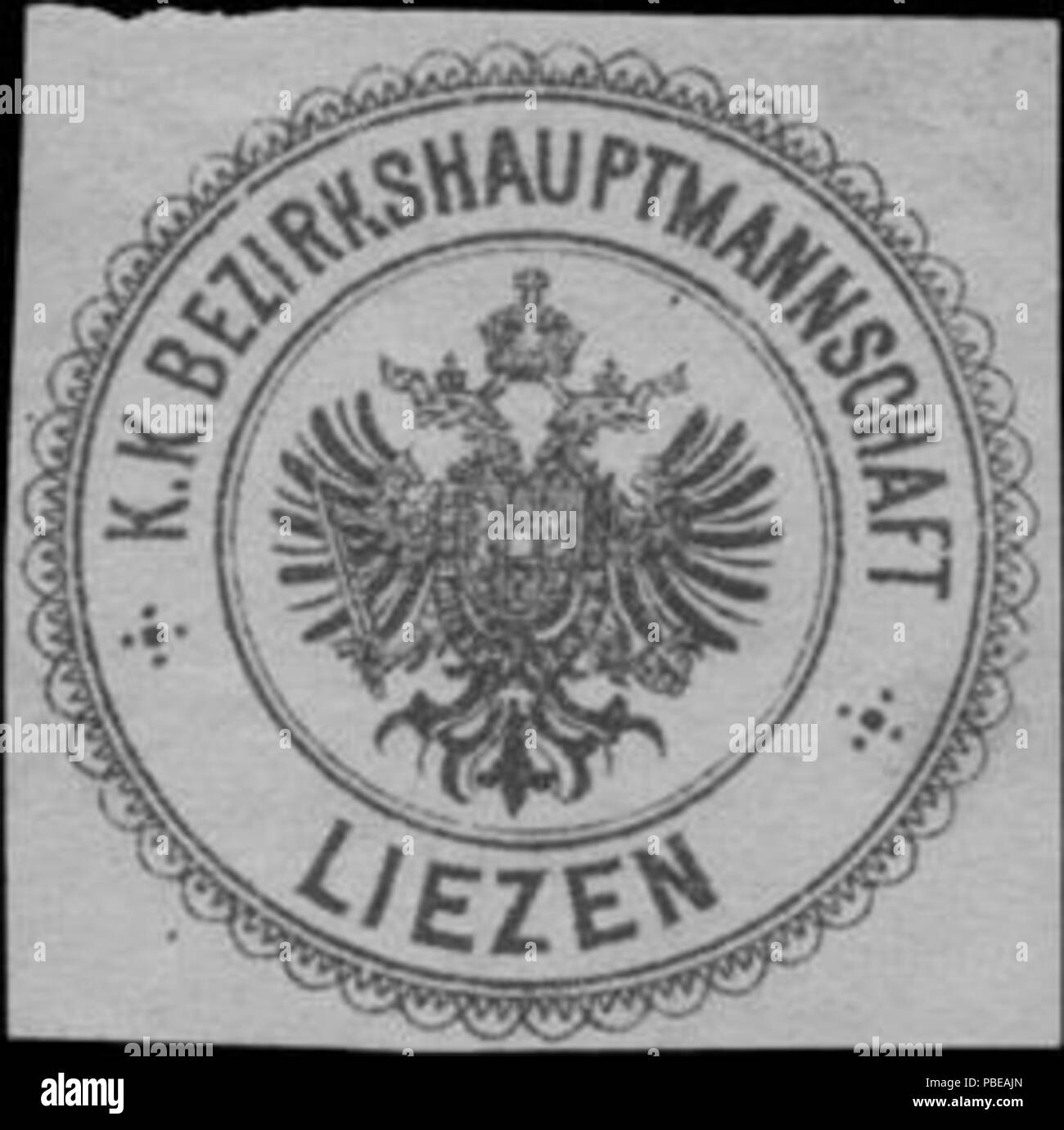 Bezirkshauptmannschaft Black and White Stock Photos & Images - Alamy
