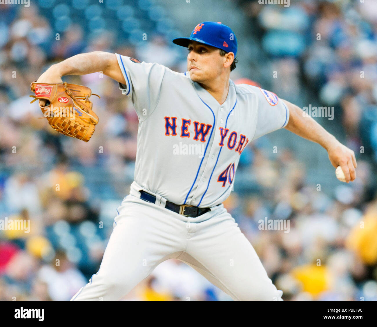 July 27, 2018:New York Mets starting pitcher Jason Vargas (40) pitches ...