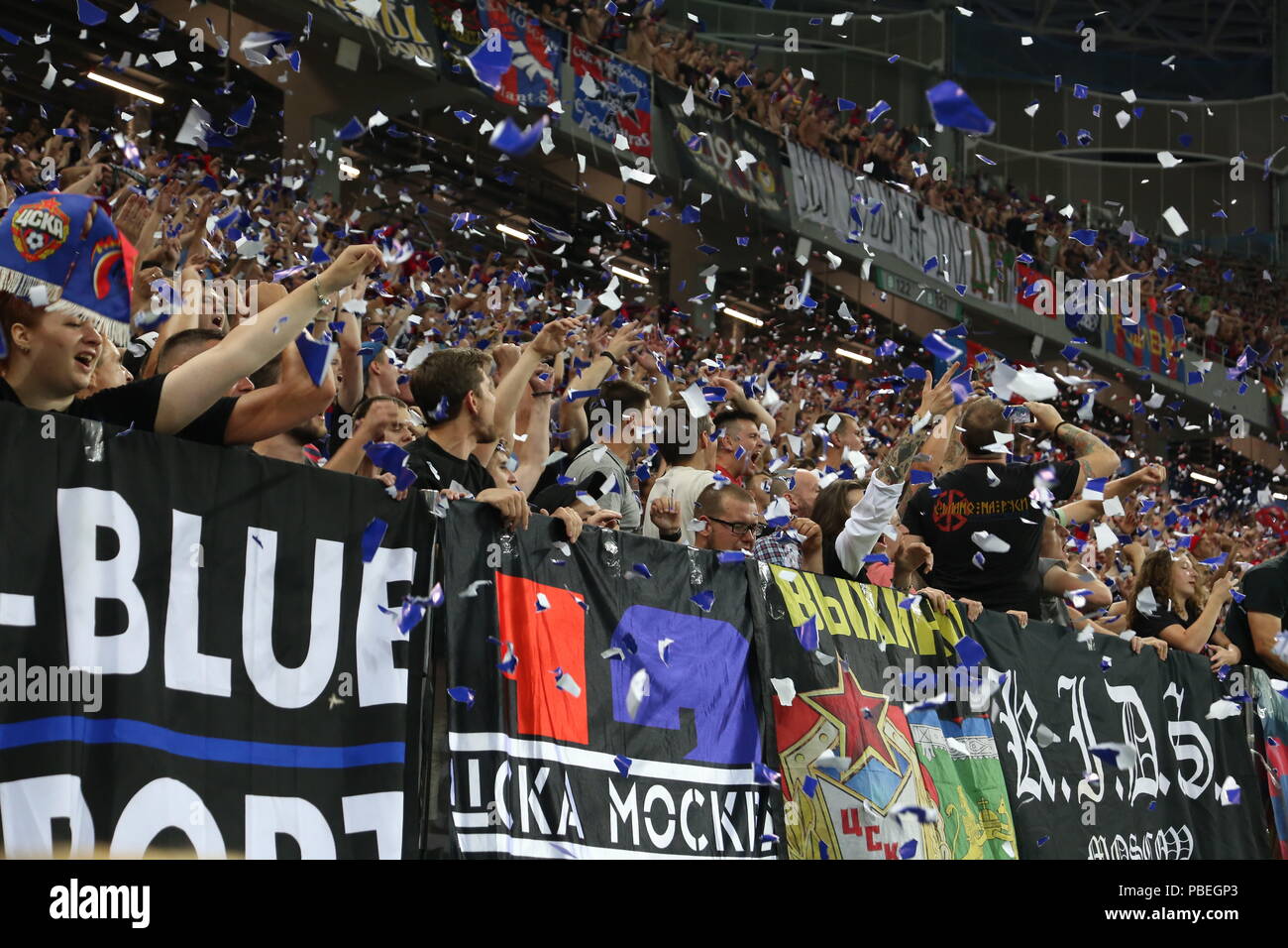Cska fans hi-res stock photography and images - Alamy