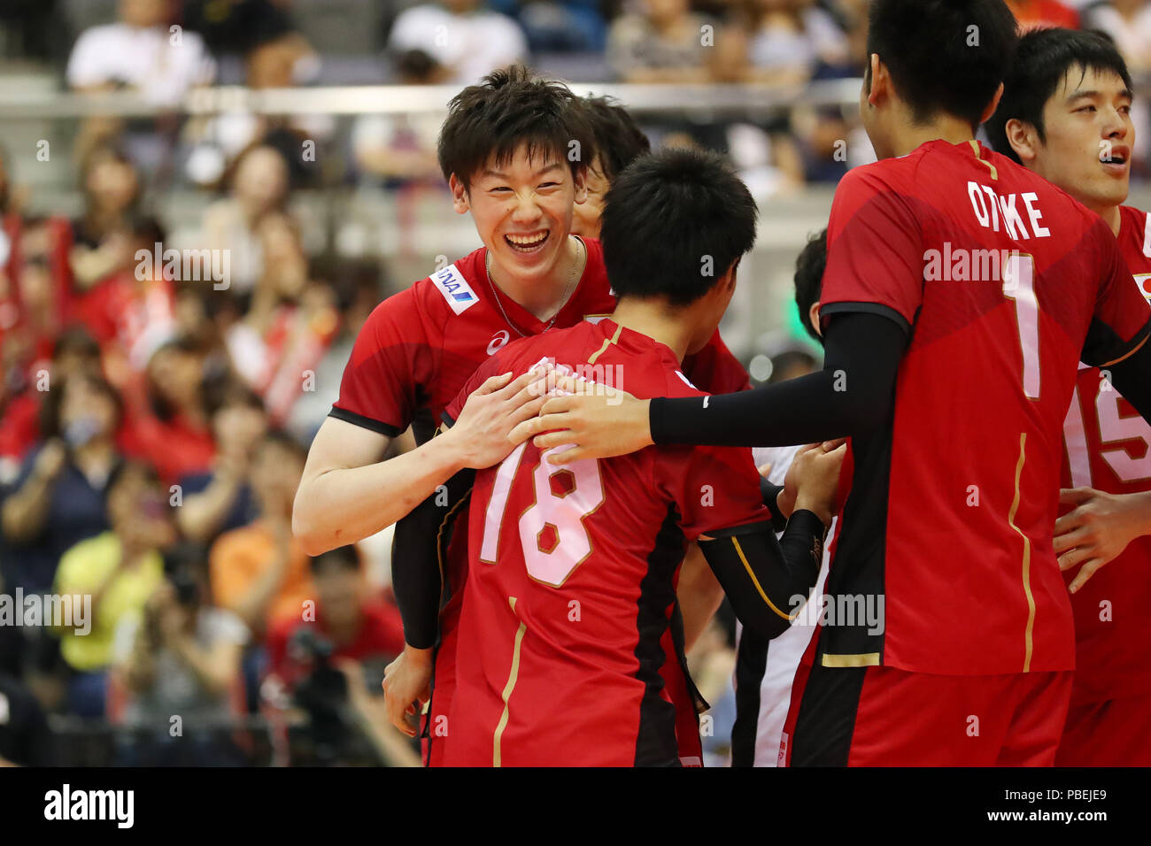 Funabashi Arena, Chiba, Japan. 28th July, 2018. Yuki Ishikawa (JPN ...