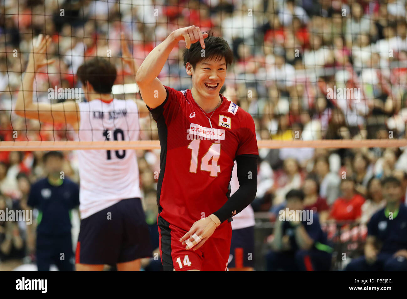 Funabashi Arena, Chiba, Japan. 28th July, 2018. Yuki Ishikawa (JPN ...