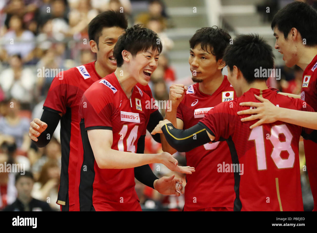 Japan team group july hi-res stock photography and images - Alamy