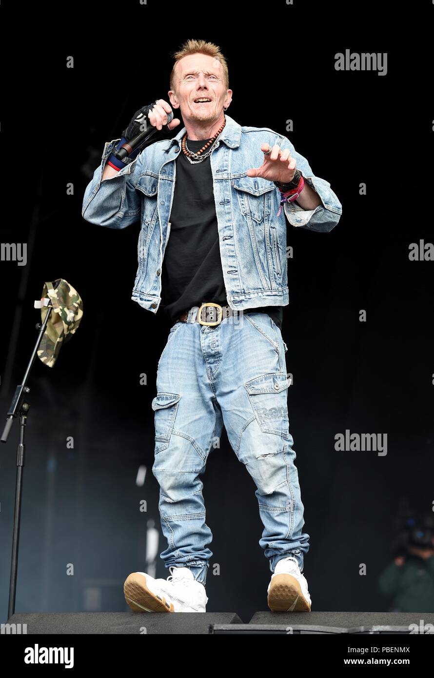 Stereo MCs at Camp Bestival. Stereo MCs Credit: Finnbarr Webster/Alamy ...