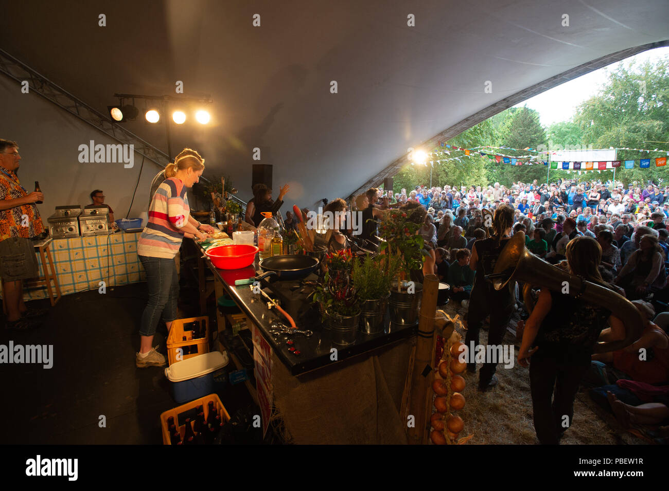Taste the world stage womad hi-res stock photography and images - Alamy