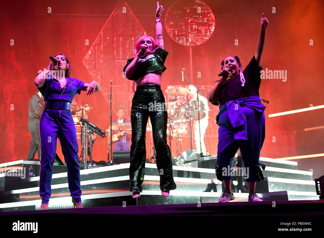 Clean bandit perform on stage hi-res stock photography and images - Alamy