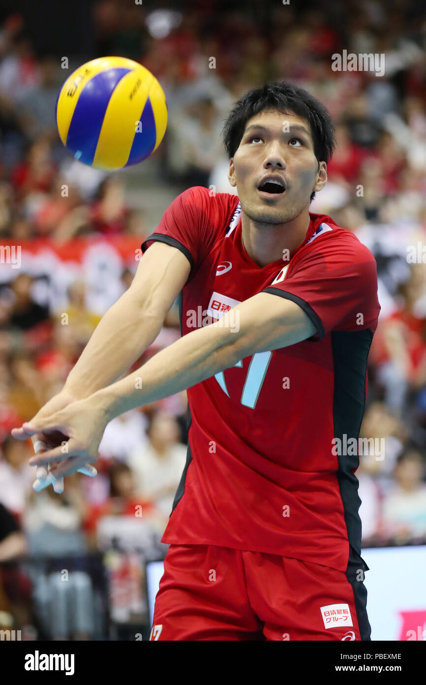 Funabashi Arena, Chiba, Japan. 28th July, 2018. Yamato Fushimi (JPN ...