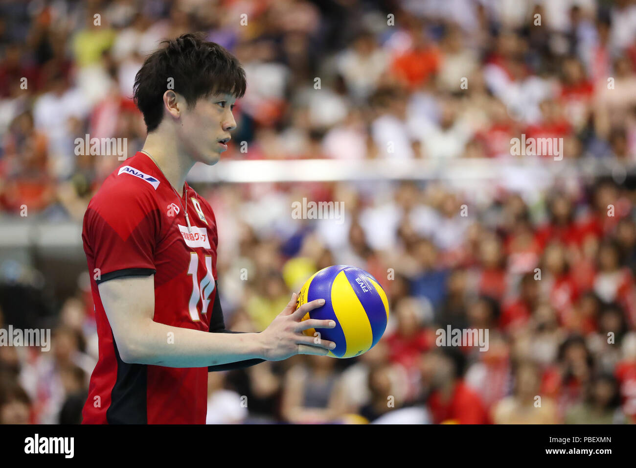 Funabashi Arena, Chiba, Japan. 28th July, 2018. Yuki Ishikawa (JPN ...