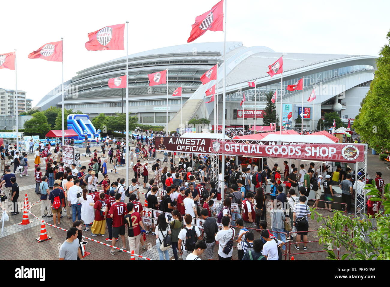 Hyogo, Japan. 28th July, 2018. General view Football/Soccer : 2018 J1 ...