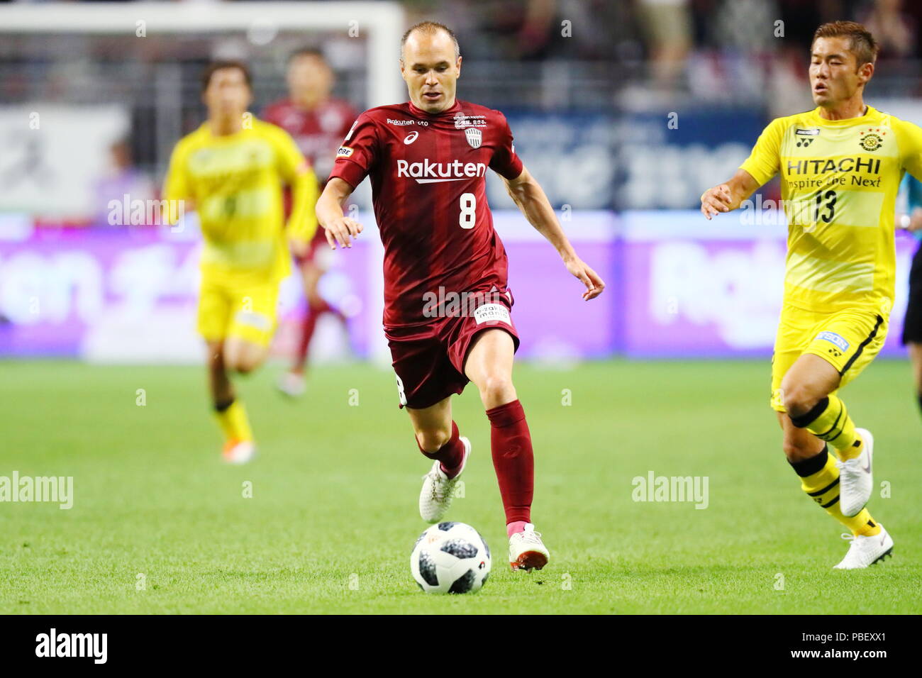 Hyogo, Japan. 28th July, 2018. Andres Iniesta (Vissel) Football/Soccer ...