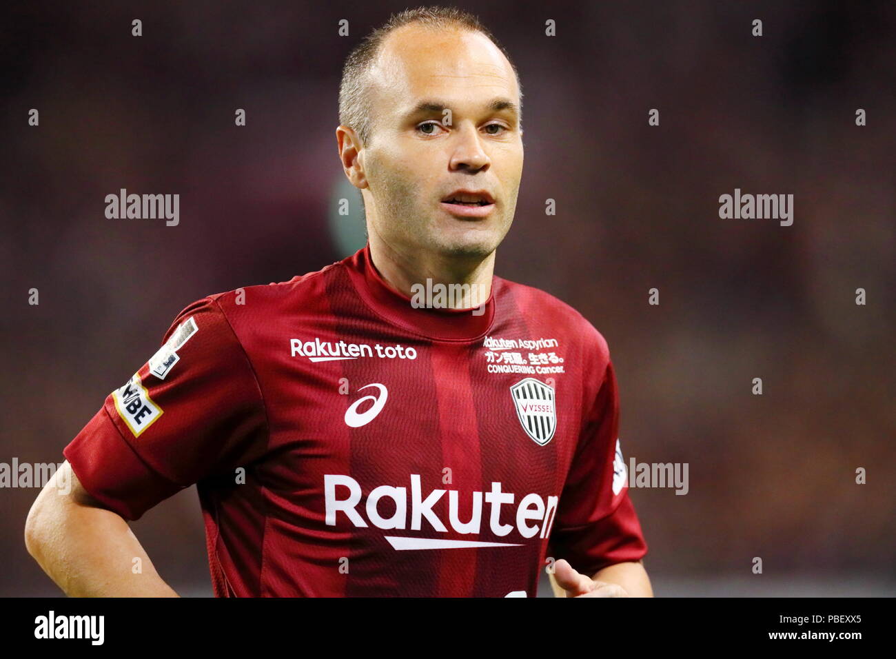 Hyogo, Japan. 28th July, 2018. Andres Iniesta (Vissel) Football/Soccer ...