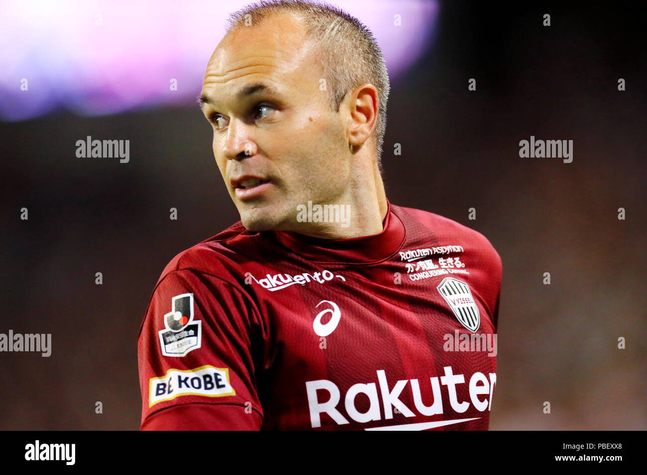 Hyogo, Japan. 28th July, 2018. Andres Iniesta (Vissel) Football/Soccer ...