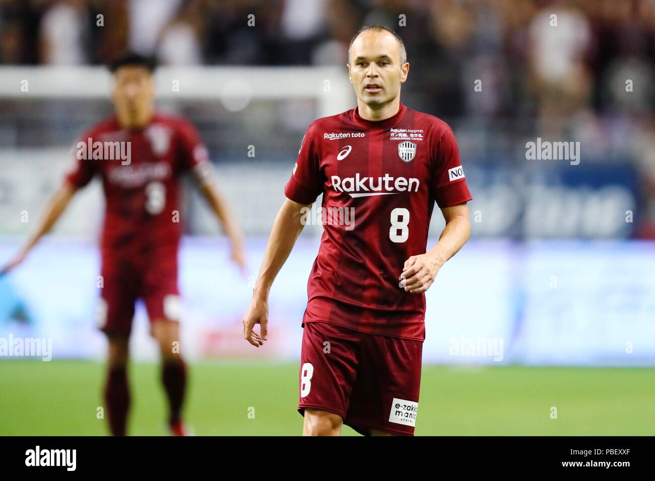 Hyogo, Japan. 28th July, 2018. Andres Iniesta (Vissel) Football/Soccer ...