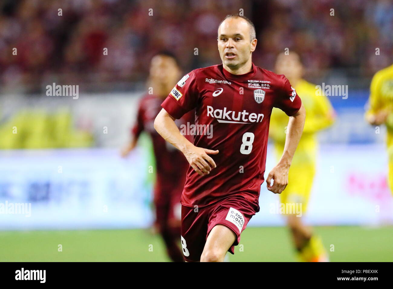 Hyogo, Japan. 28th July, 2018. Andres Iniesta (Vissel) Football/Soccer ...