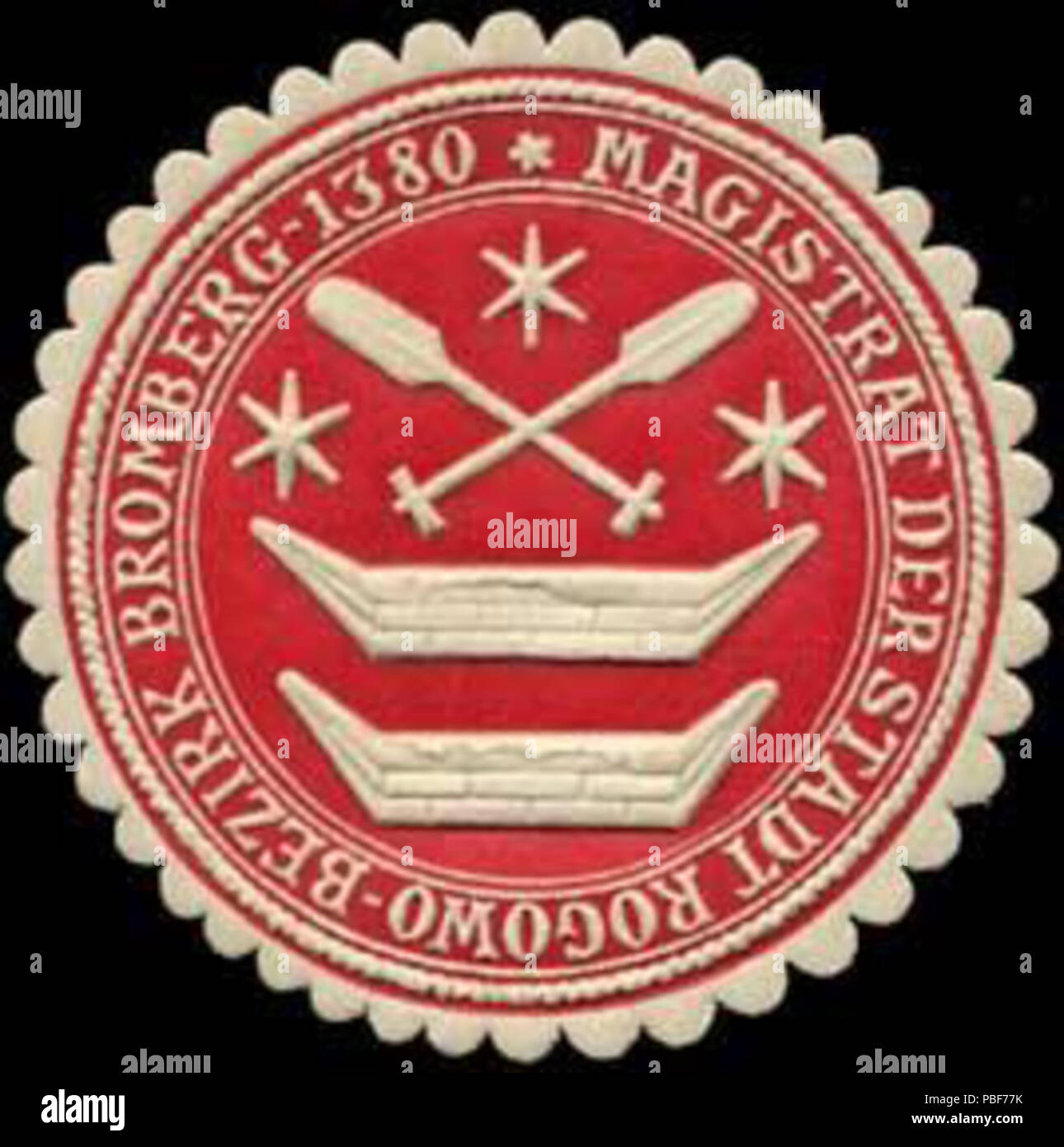 1484 Siegelmarke Magistrat der Stadt Rogowo-Bezirk Bromberg W0311555 ...