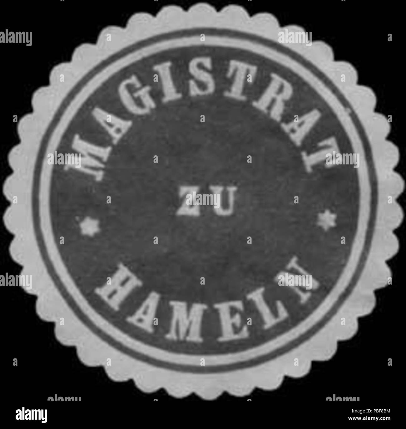 Mark embossed Black and White Stock Photos & Images - Alamy