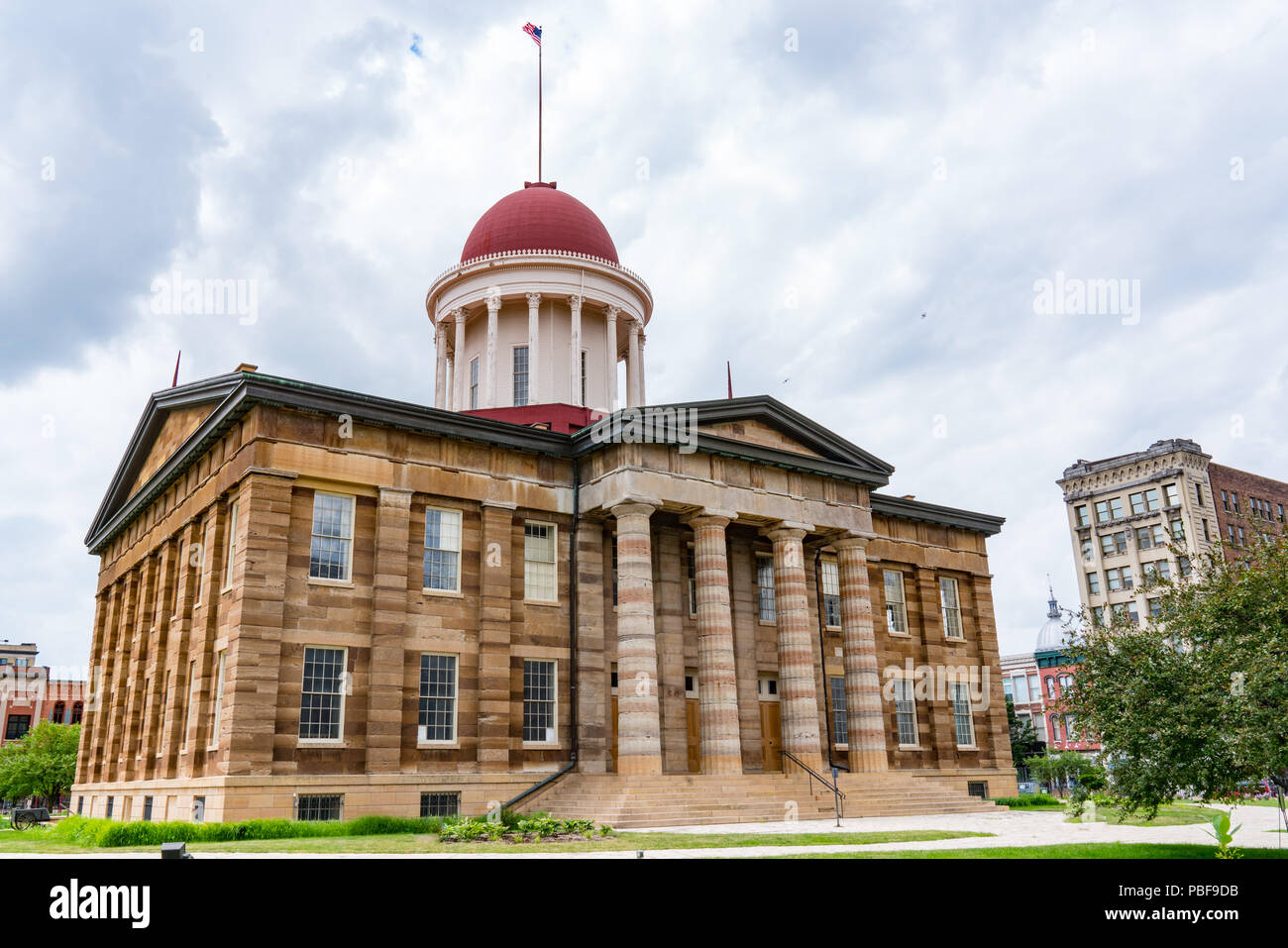 Old state capitol springfield illinois hi-res stock photography and ...