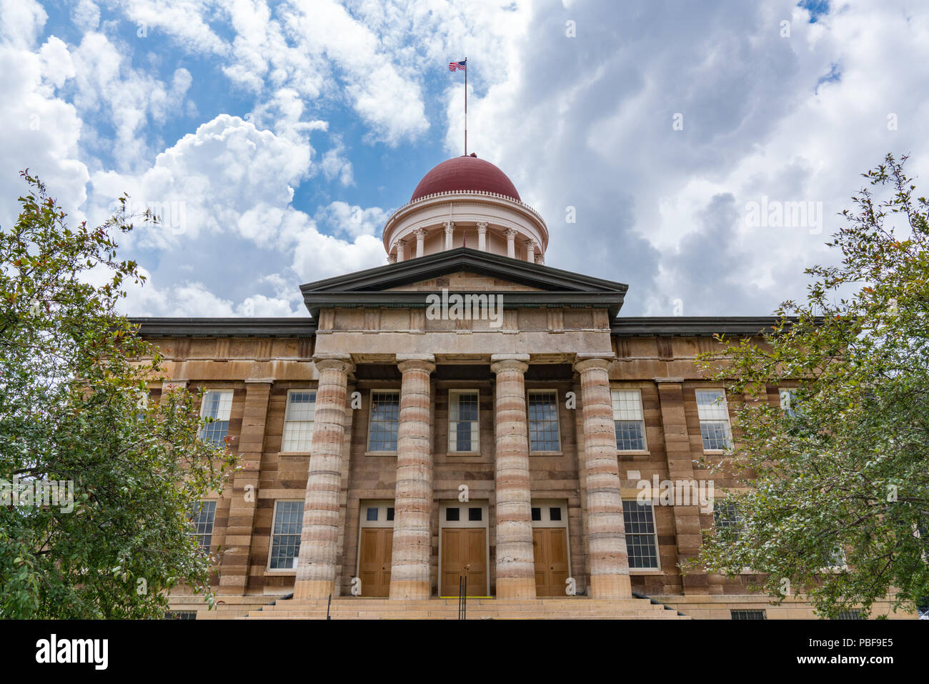 Old state capitol springfield illinois hi-res stock photography and ...