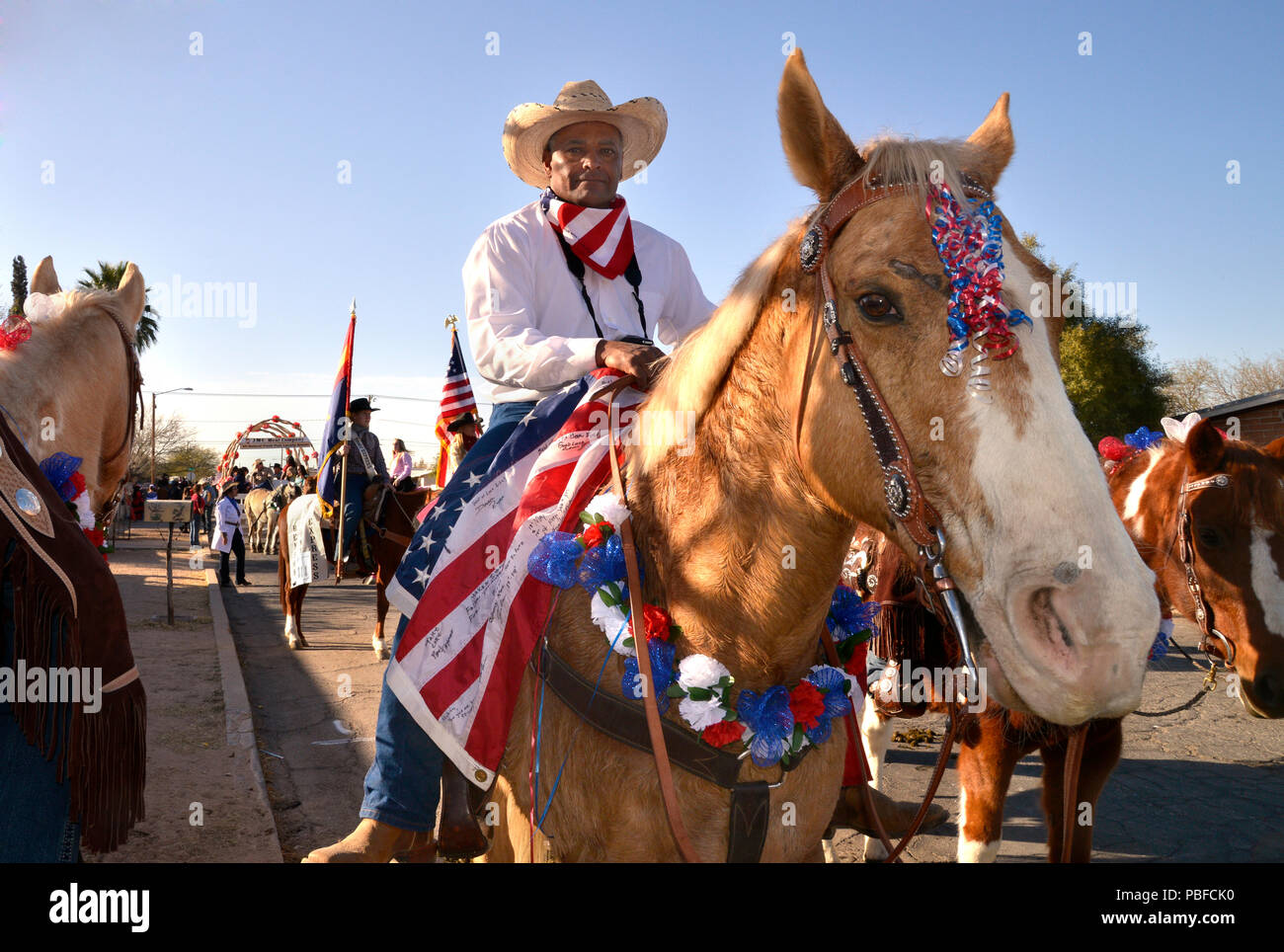 Fiesta historical parade hi-res stock photography and images - Alamy