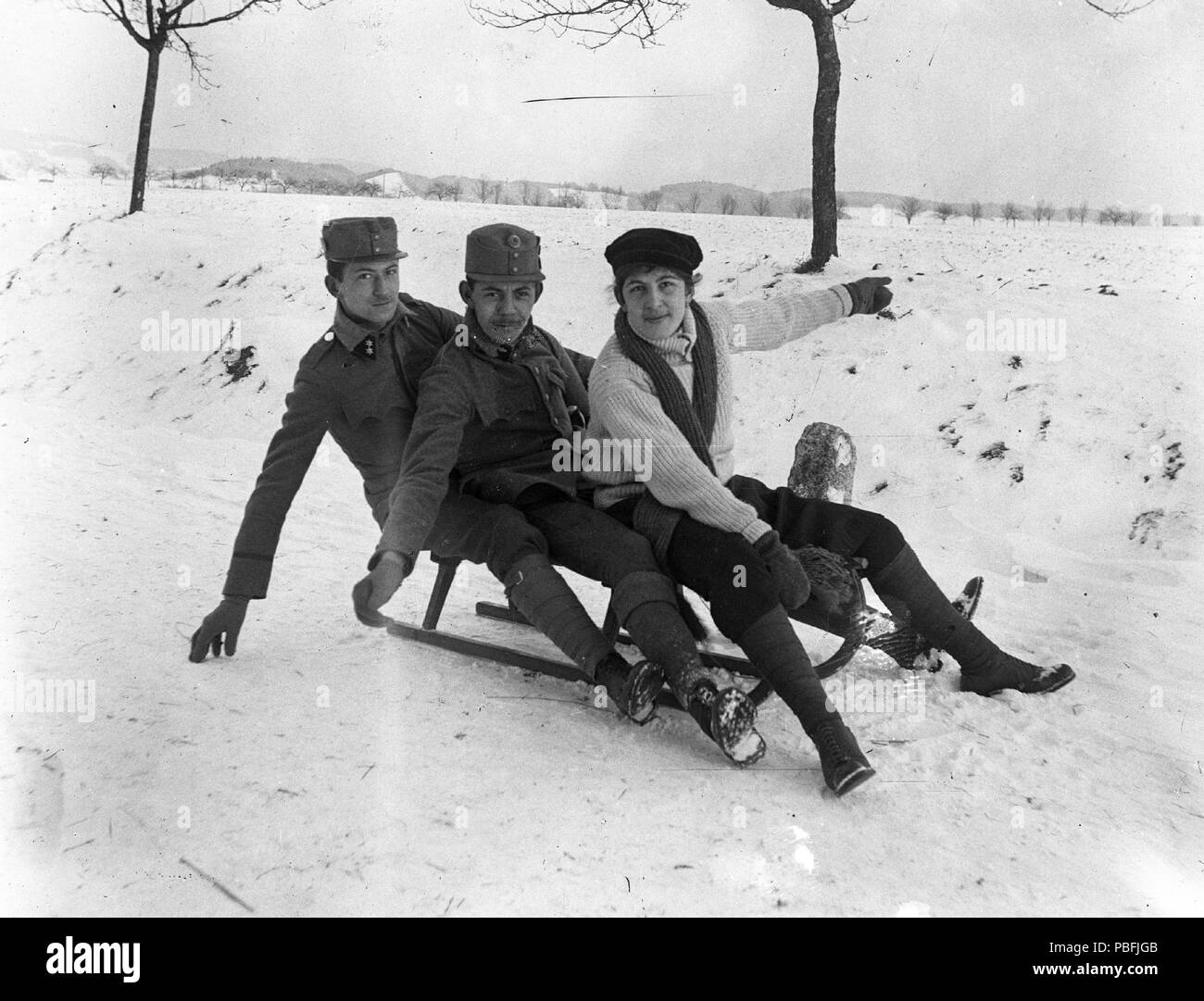 Old sledge Black and White Stock Photos & Images - Alamy