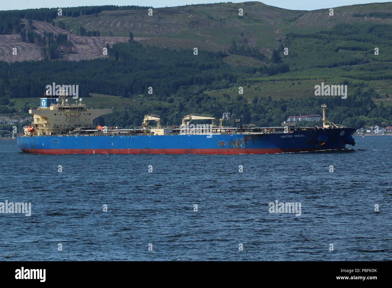 United Ideal, a crude oil tanker operated by Marine Management Services ...