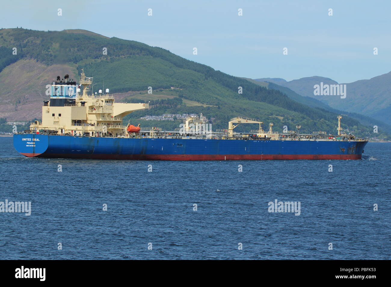 United Ideal, a crude oil tanker operated by Marine Management Services ...