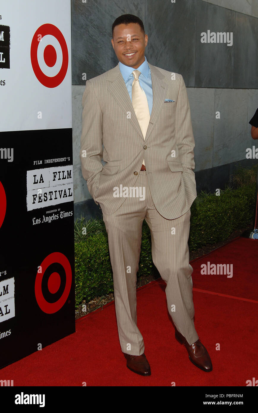 Terrence Howard arriving at the SPIRIT if Independence Awards at the ...