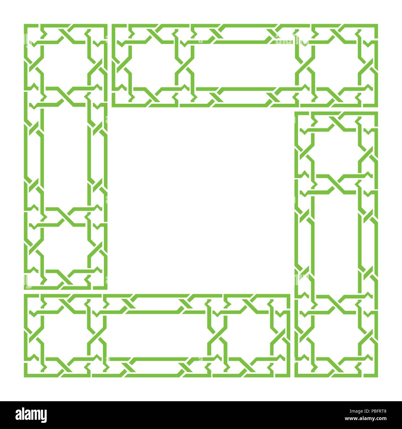 Geometric border hi-res stock photography and images - Alamy