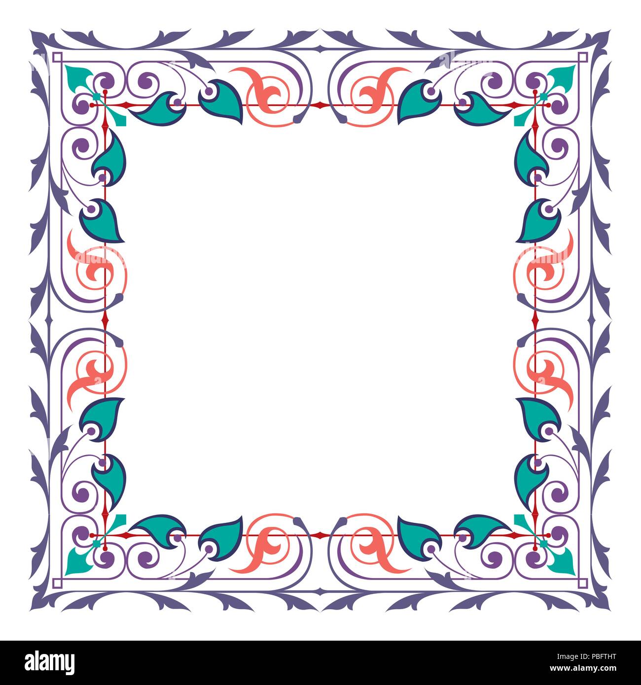 Oriental Side Borders Designs