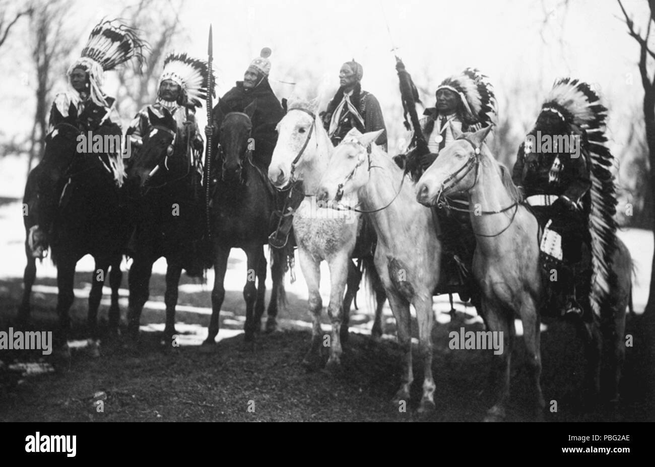 1541 Six Tribal Leaders Stock Photo - Alamy