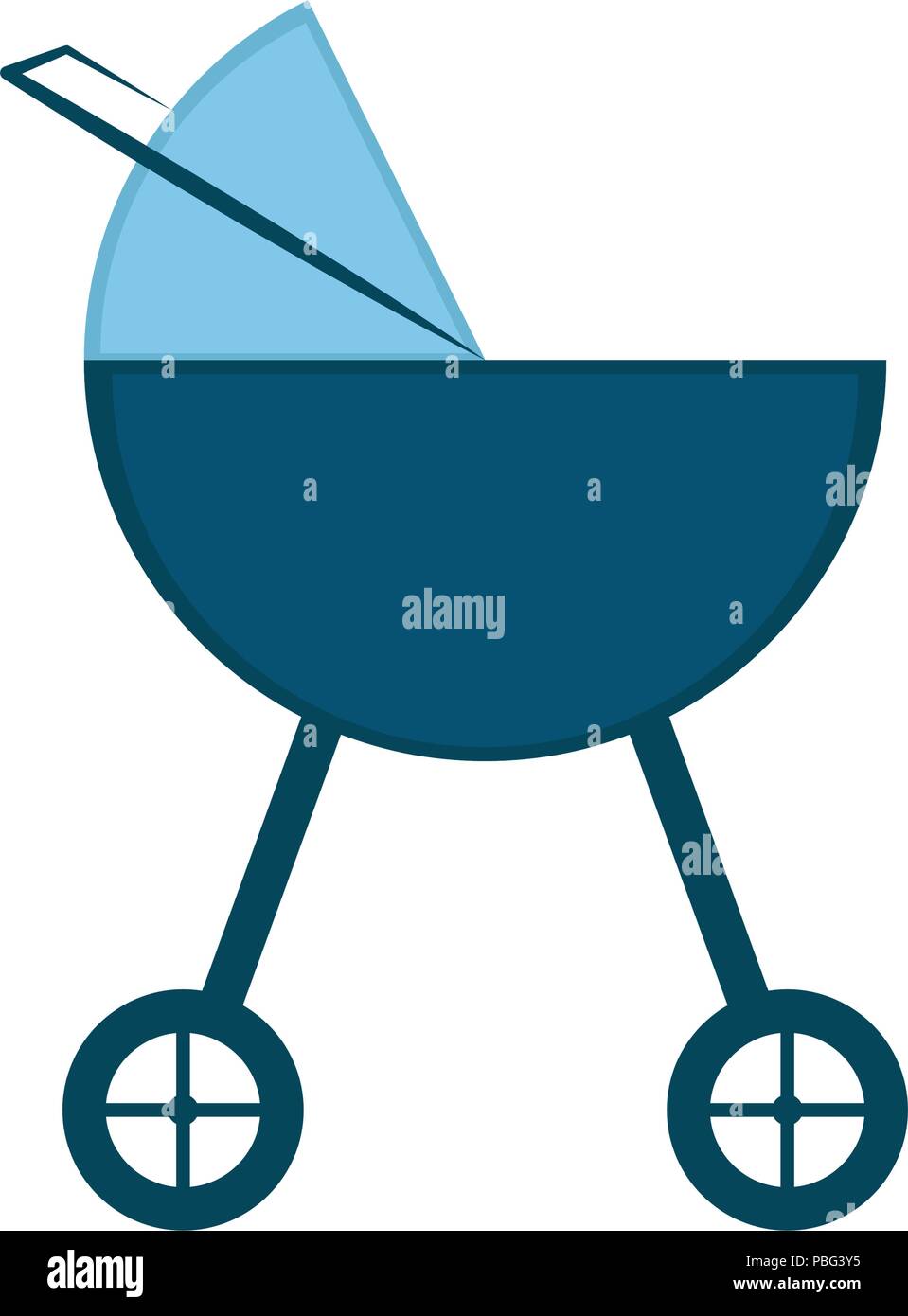 Isolated baby stroller icon Stock Vector Image & Art - Alamy