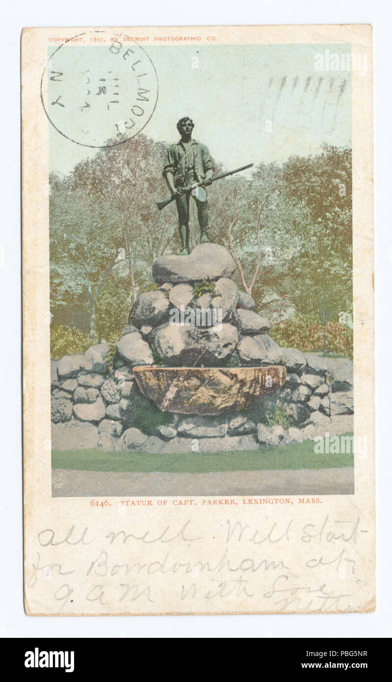 Revolutionary war commemorative statue hi-res stock photography and ...