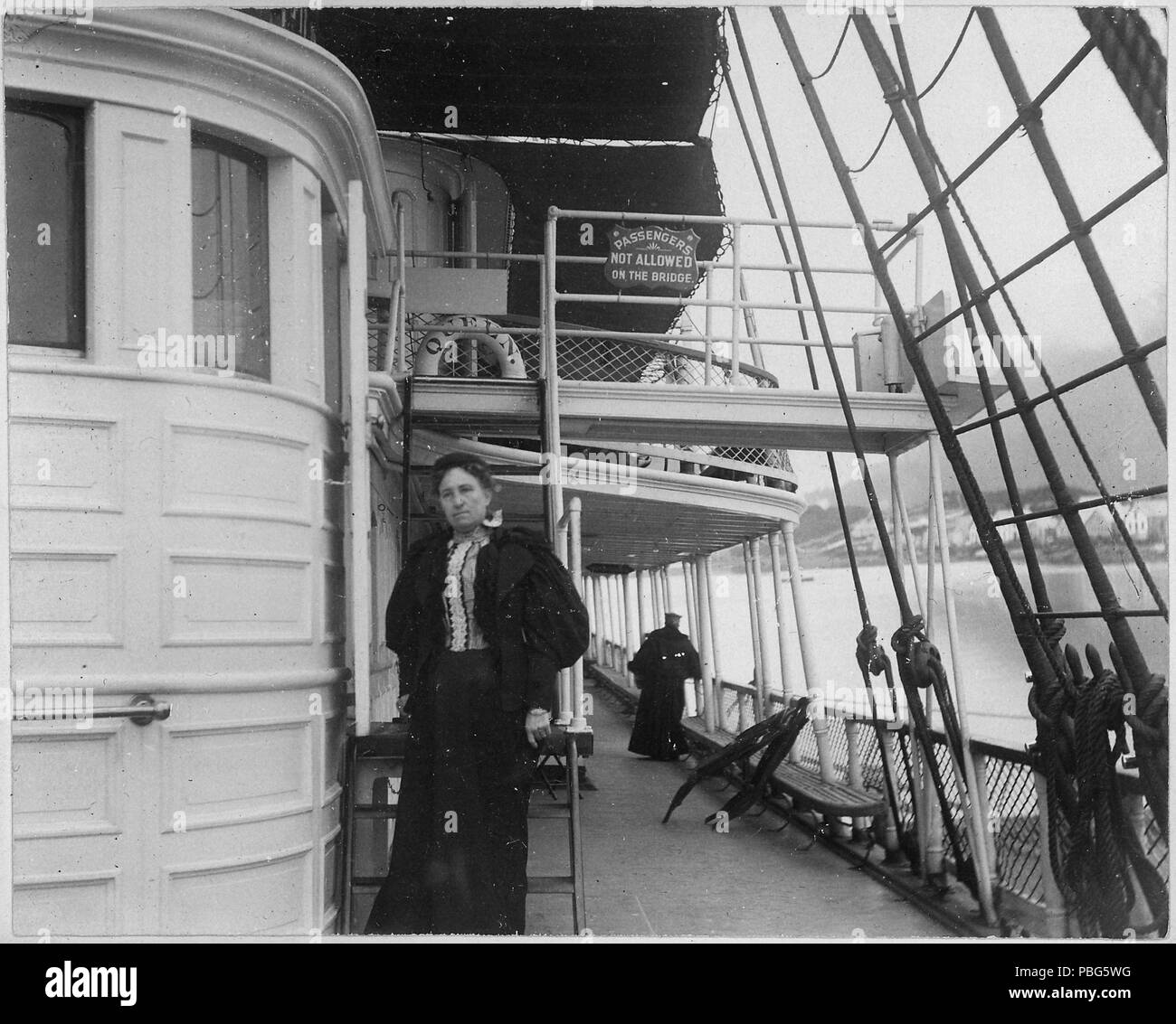 Archival steamer ship Black and White Stock Photos & Images - Alamy