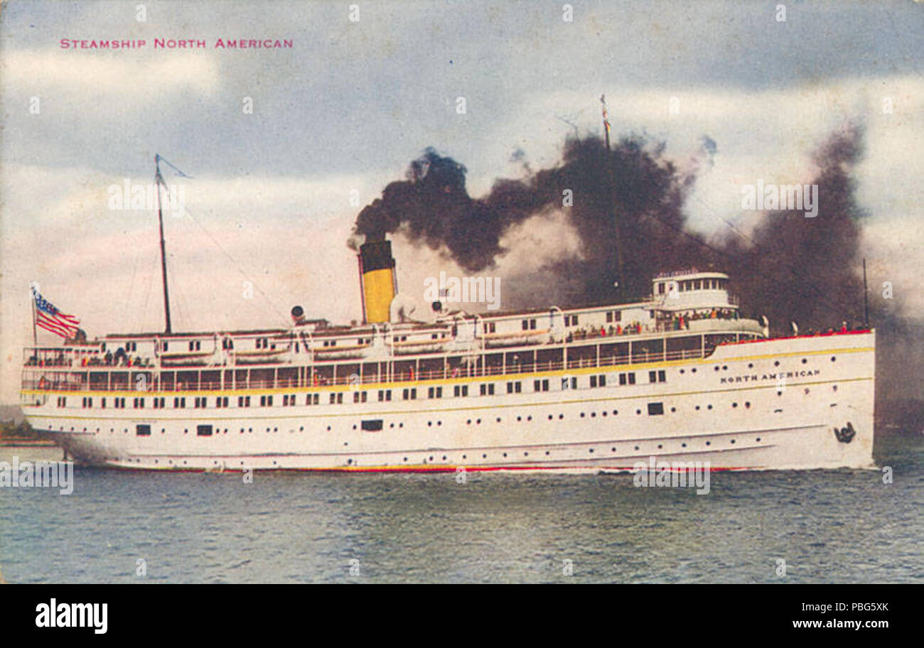 1572 Steamship North American (NBY 428847 Stock Photo - Alamy