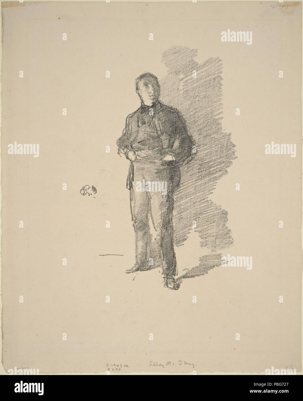 1580 Study - Mr. Thomas Way, no. 1 (NYPL Hades-1095295-1605539 Stock ...