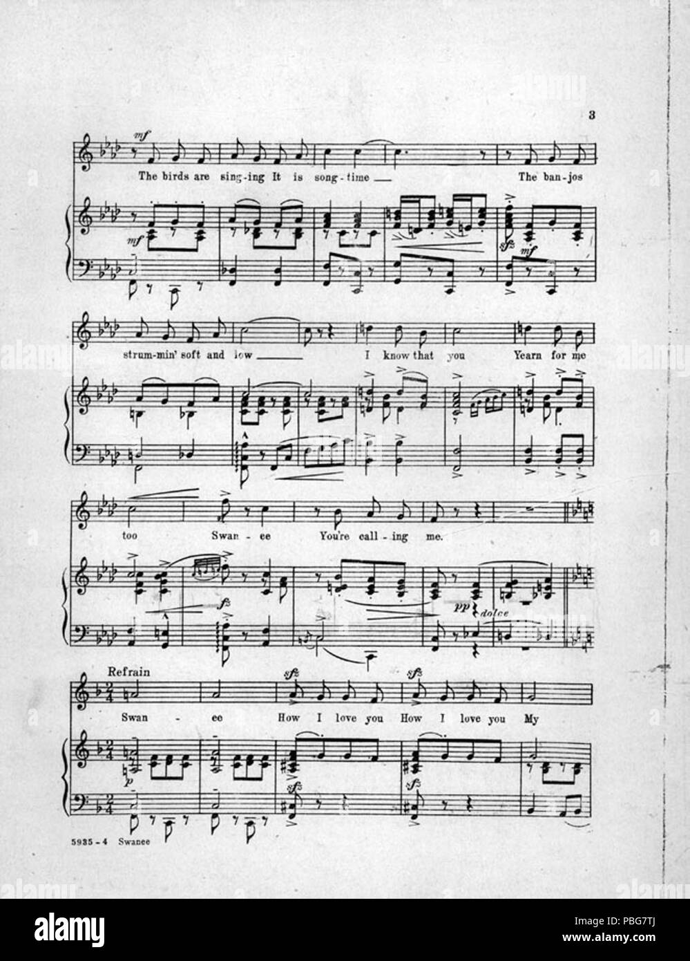 1590 Swanee 3 Stock Photo - Alamy