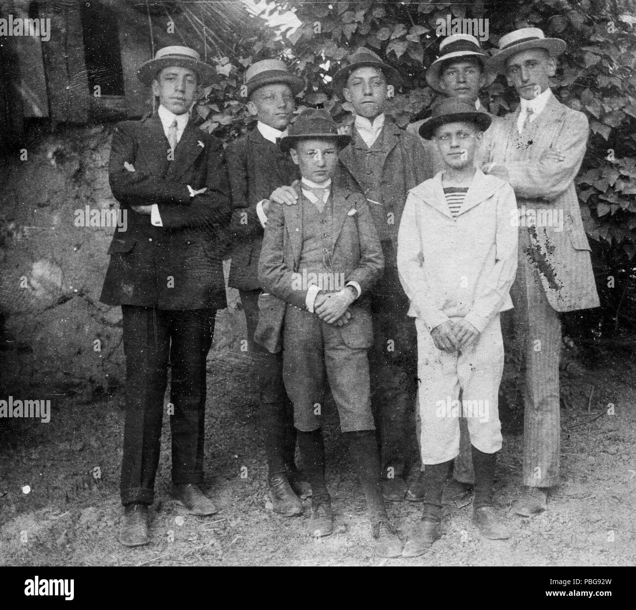 Cultural garden moment Black and White Stock Photos & Images - Alamy