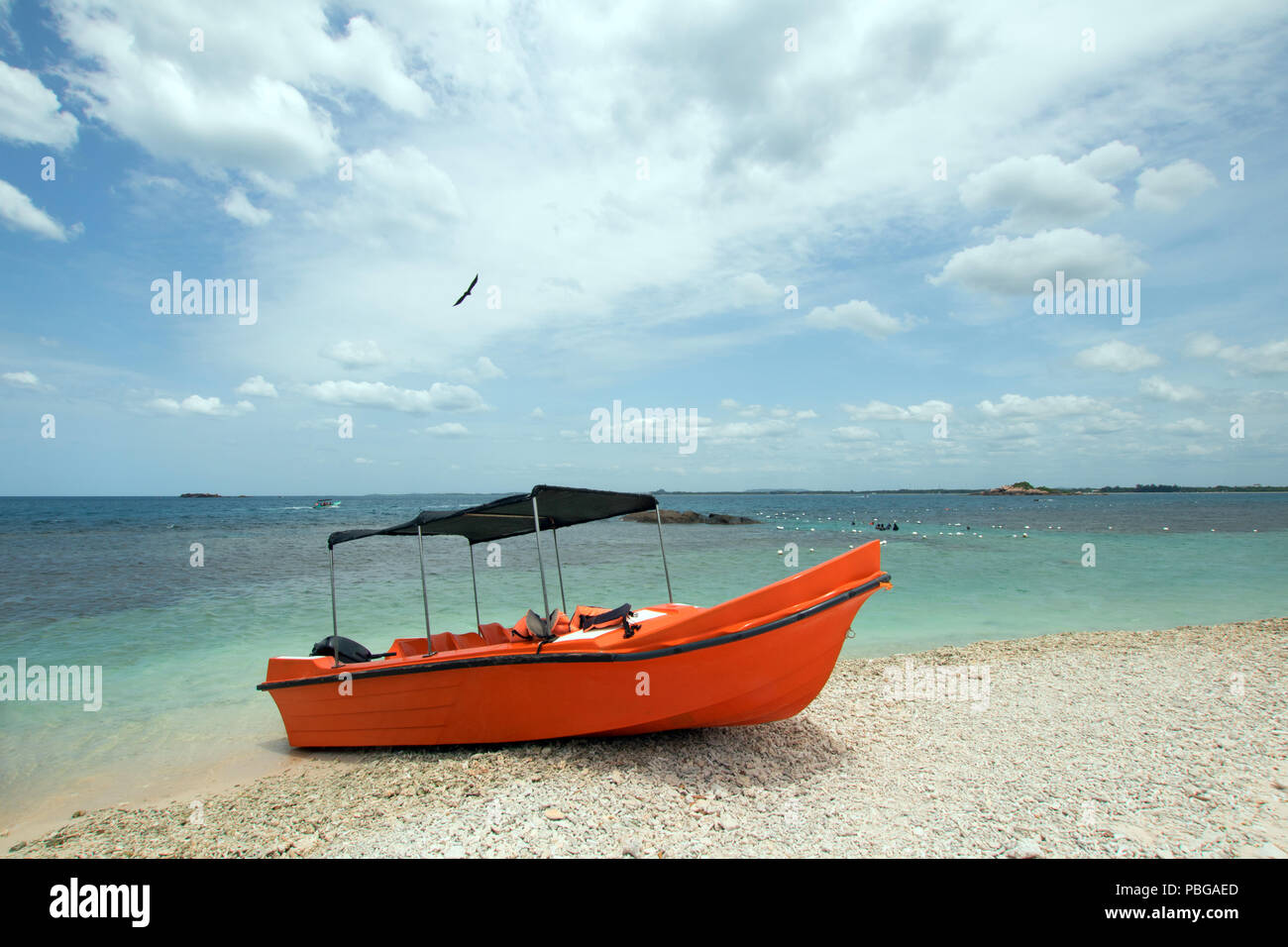 Orange Fishing Boat High Resolution Stock Photography and Images - Alamy