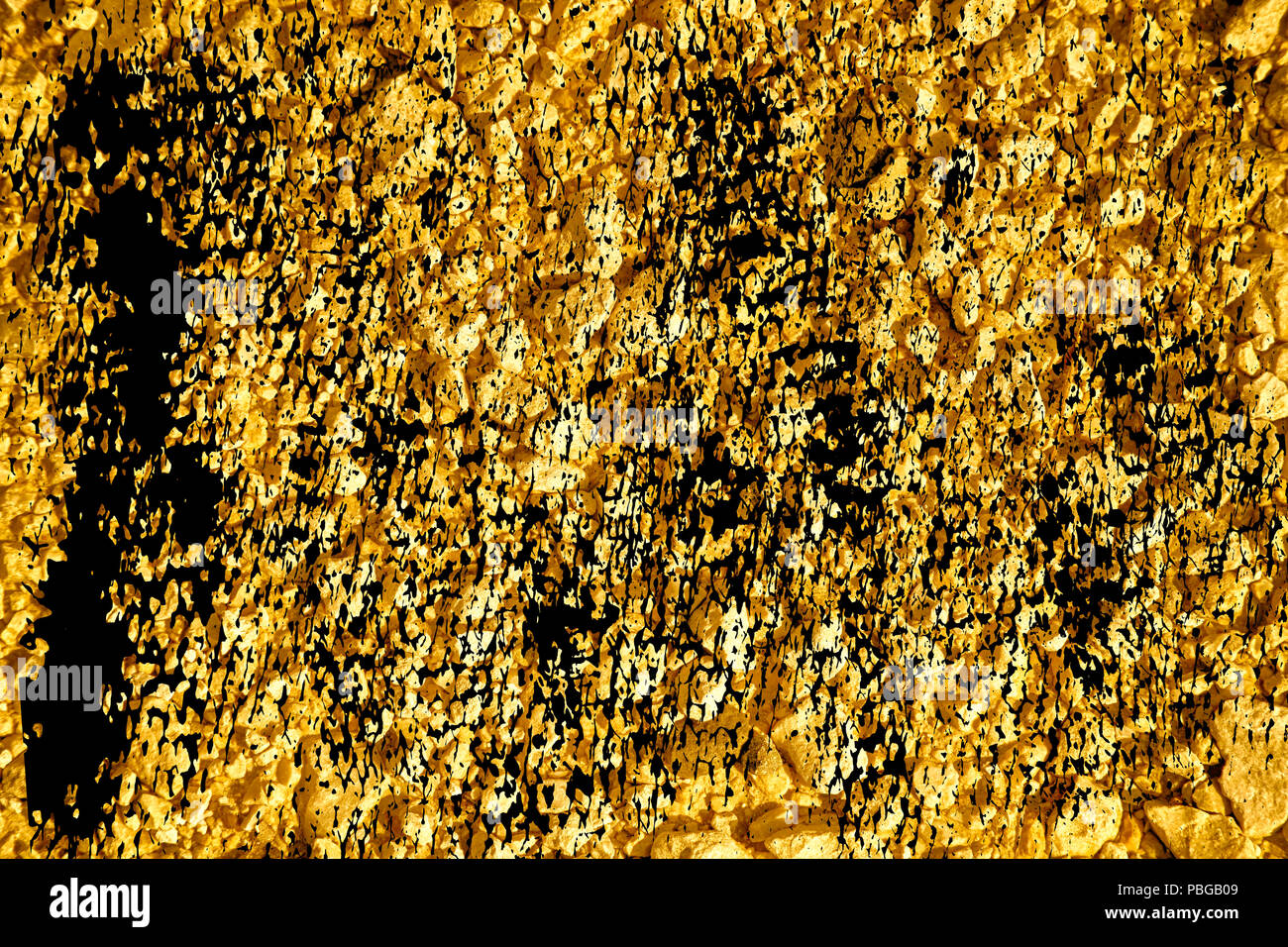 Grunge Ultra yellow Ground texture, sand surface, stone background ...