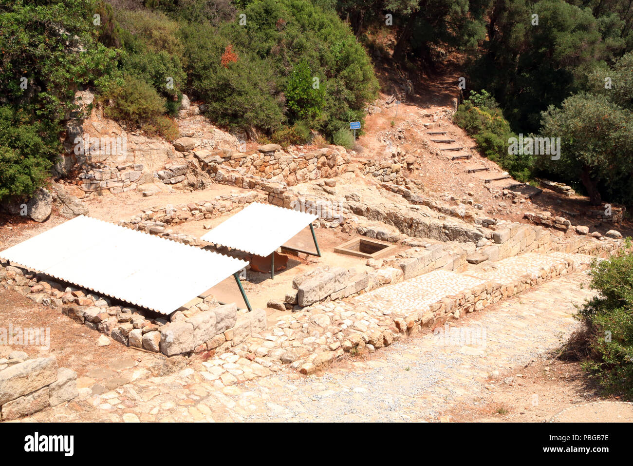 Stagira, Ancient City. Greece, Halkidiki Stock Photo - Alamy