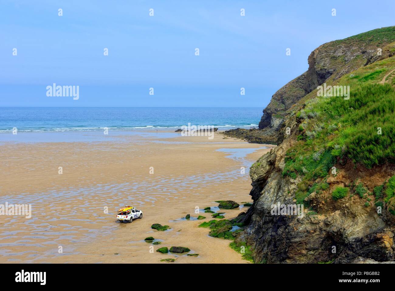 Porth beach hi-res stock photography and images - Alamy